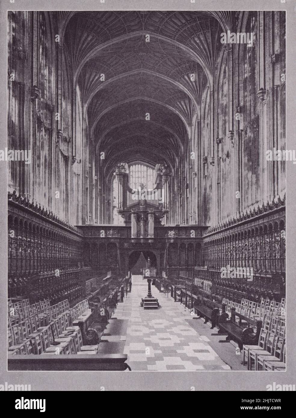 King’s college cambridge vintage hi-res stock photography and images ...
