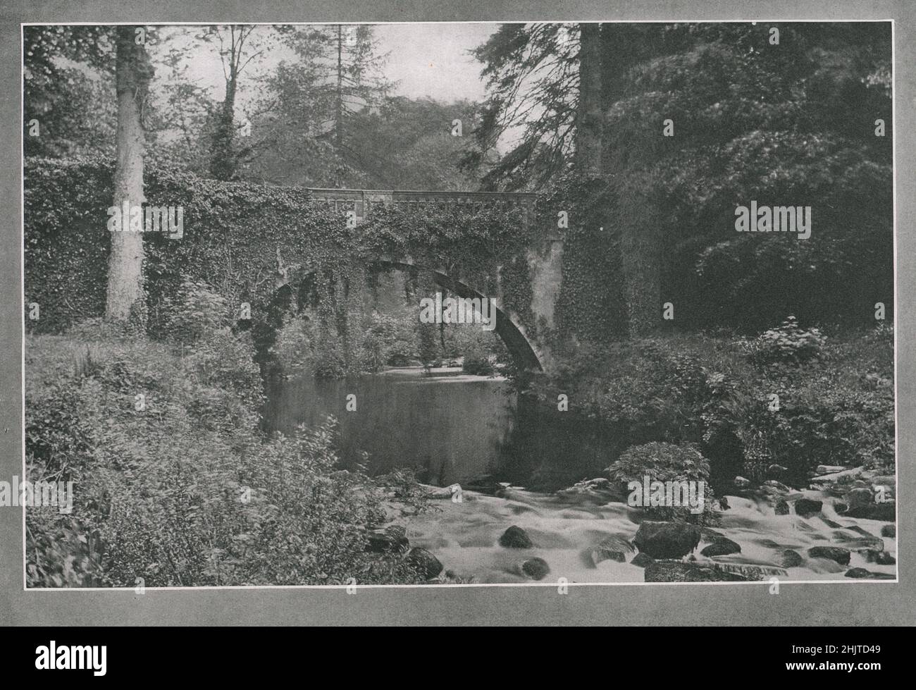 Saw Mill Bridge, Borris. County Carlow (1913 Stock Photo - Alamy