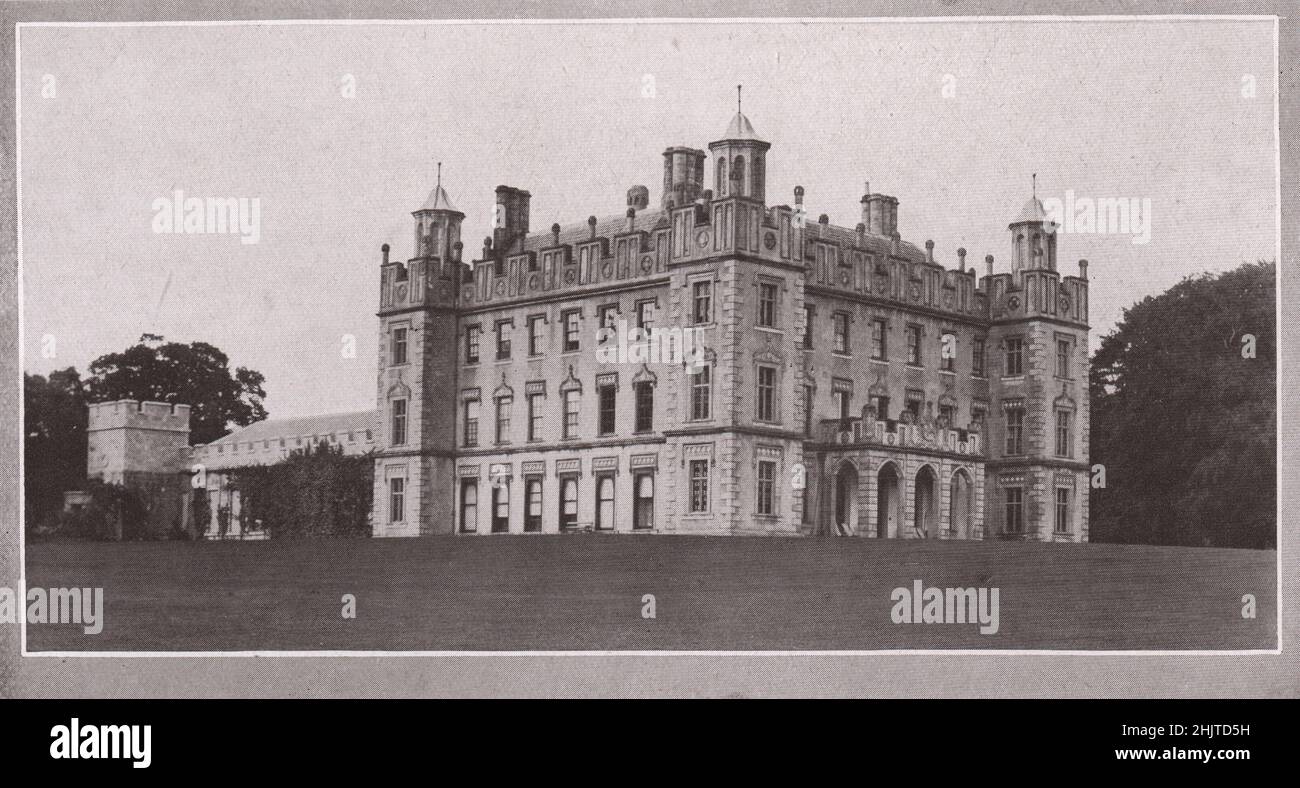 Castle Borris, Co. Carlow. County Carlow (1913 Stock Photo - Alamy