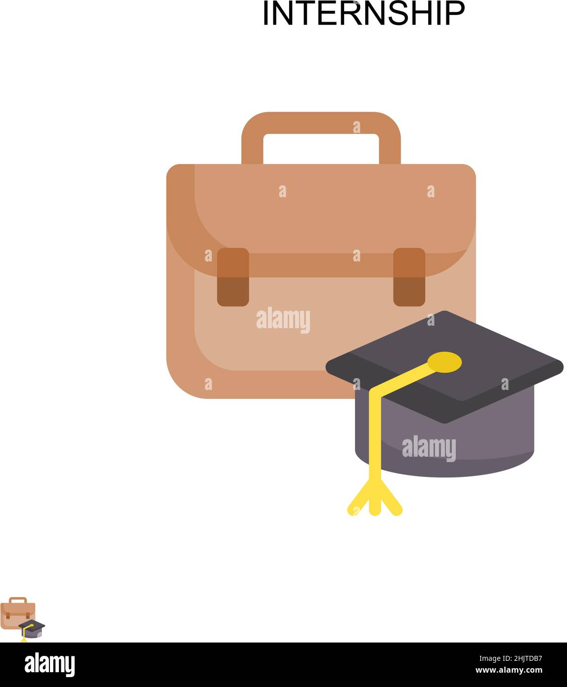 Student work apprenticeship Stock Vector Images - Alamy