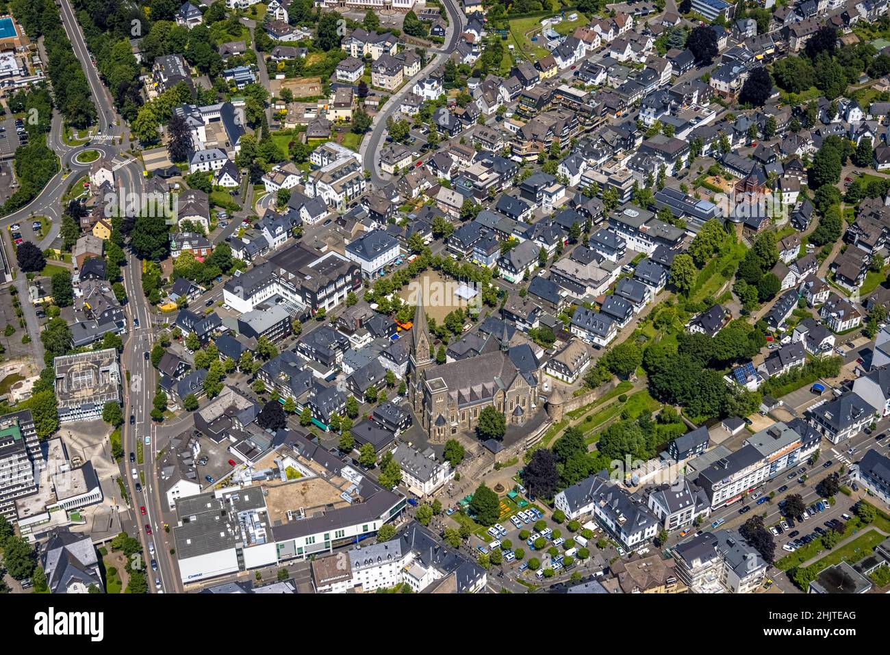 Stadtmauer mit engelsturm hi-res stock photography and images - Alamy
