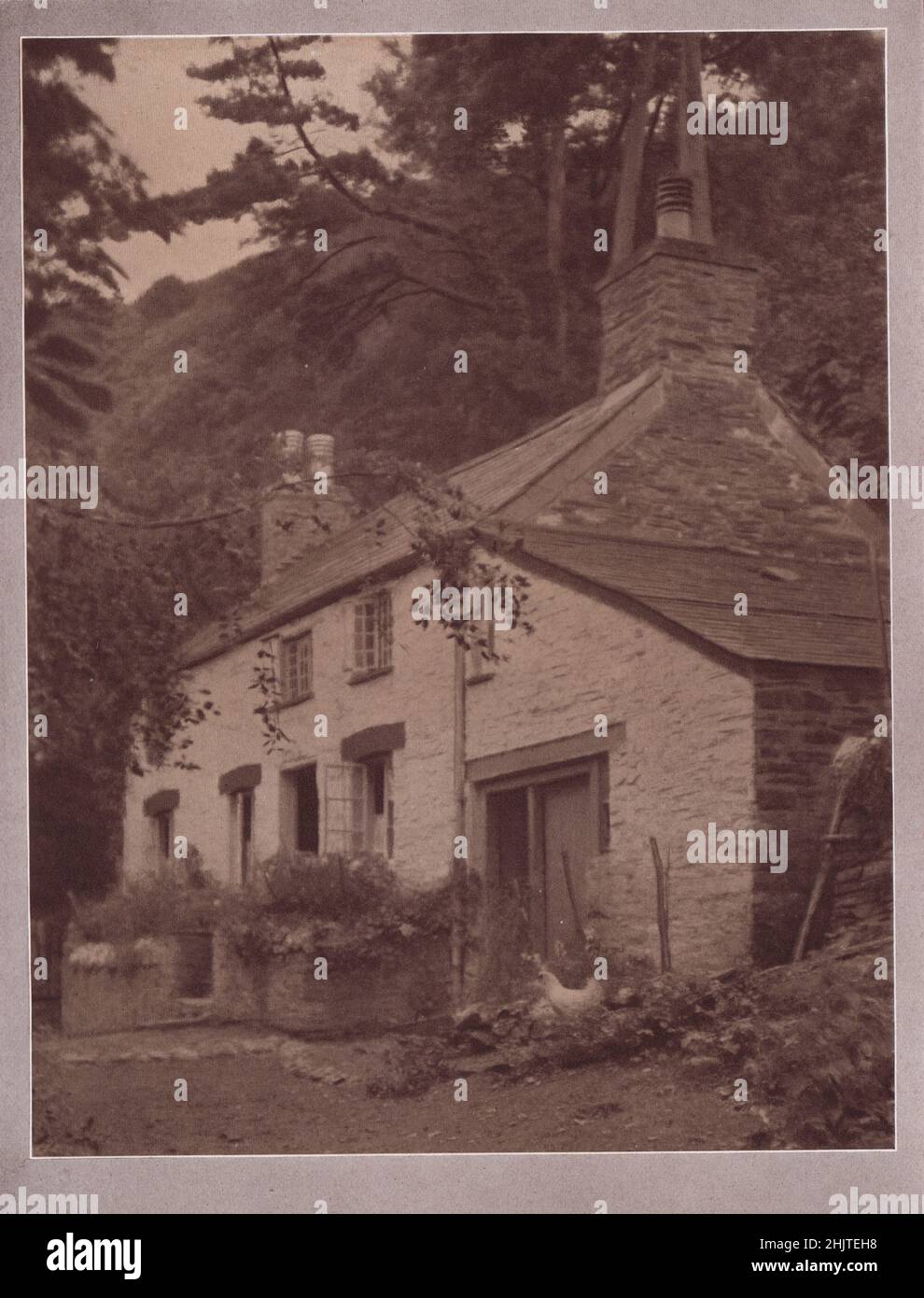 Valency Valley, Boscastle. Cornwall (1913 Stock Photo - Alamy