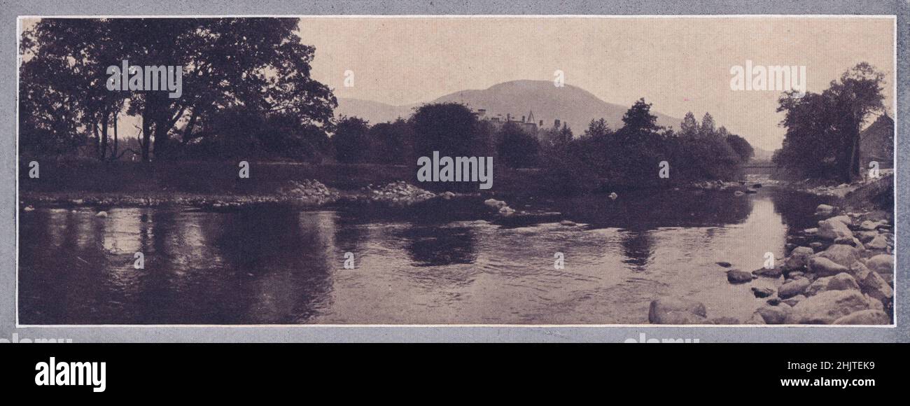 The River at Keswick. Cumbria (1913 Stock Photo - Alamy