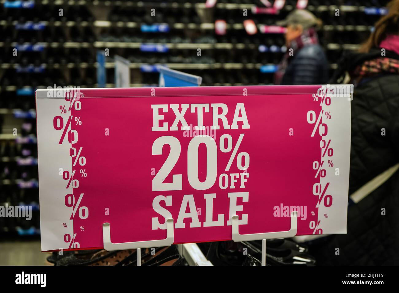 20 percent off sale sign hi-res stock photography and images - Alamy