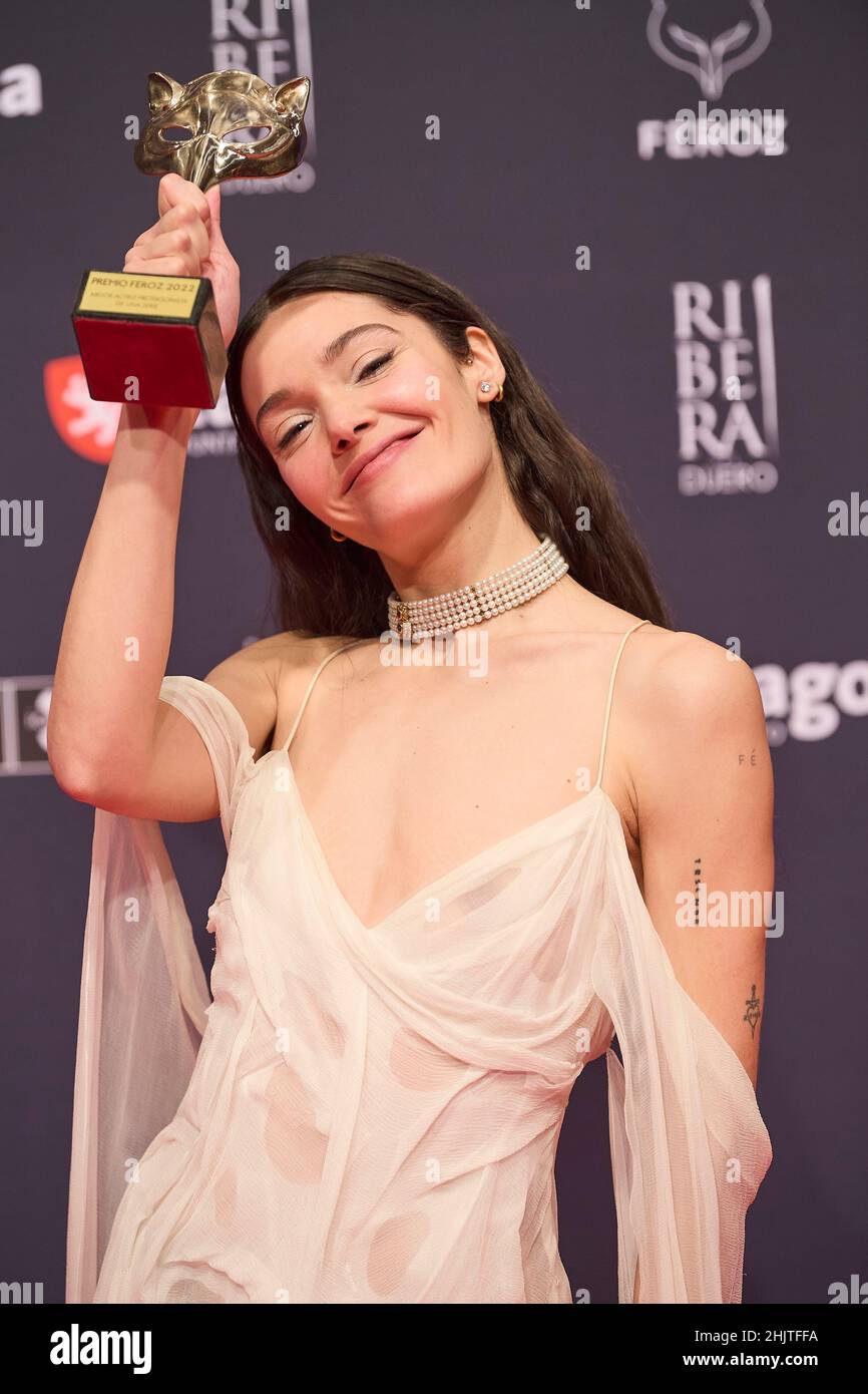 January 30, 2022, Zaragoza, Aragon, Spain: Spanish actress ANA RUJAS ...
