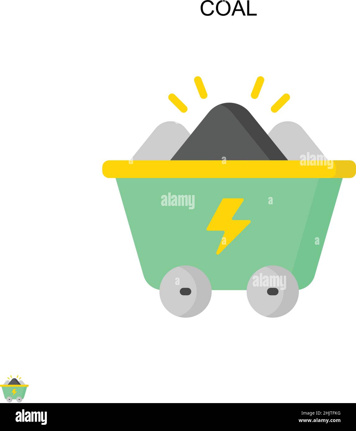 Coal Stock Vector Images - Alamy