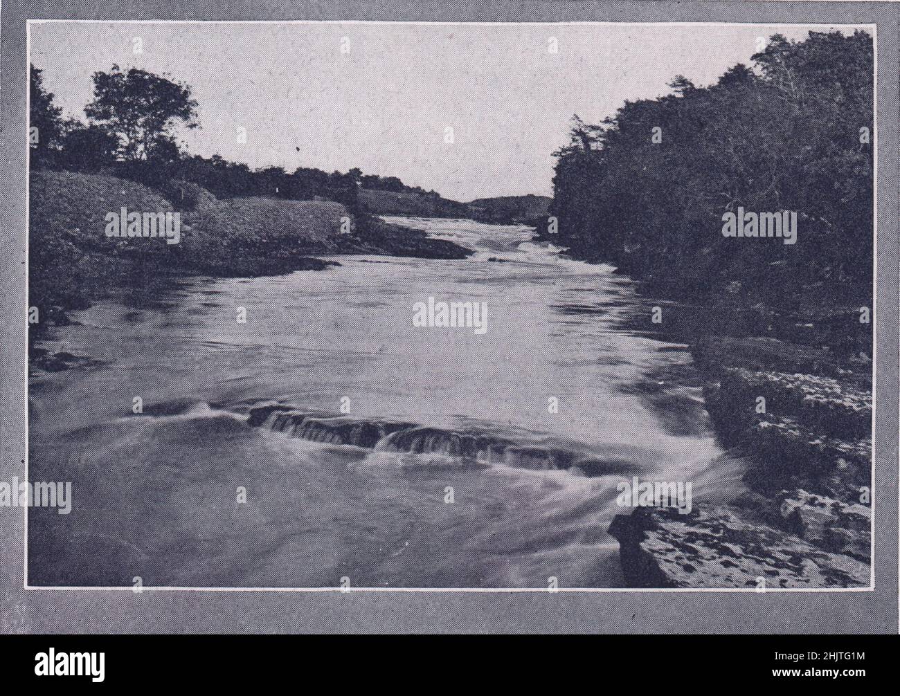 River Erne, Ballyshannon. County Donegal (1913 Stock Photo - Alamy