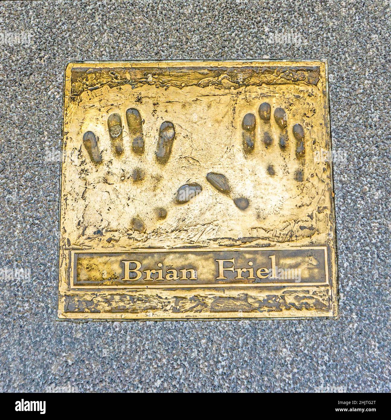 Famous handprints hi-res stock photography and images - Alamy
