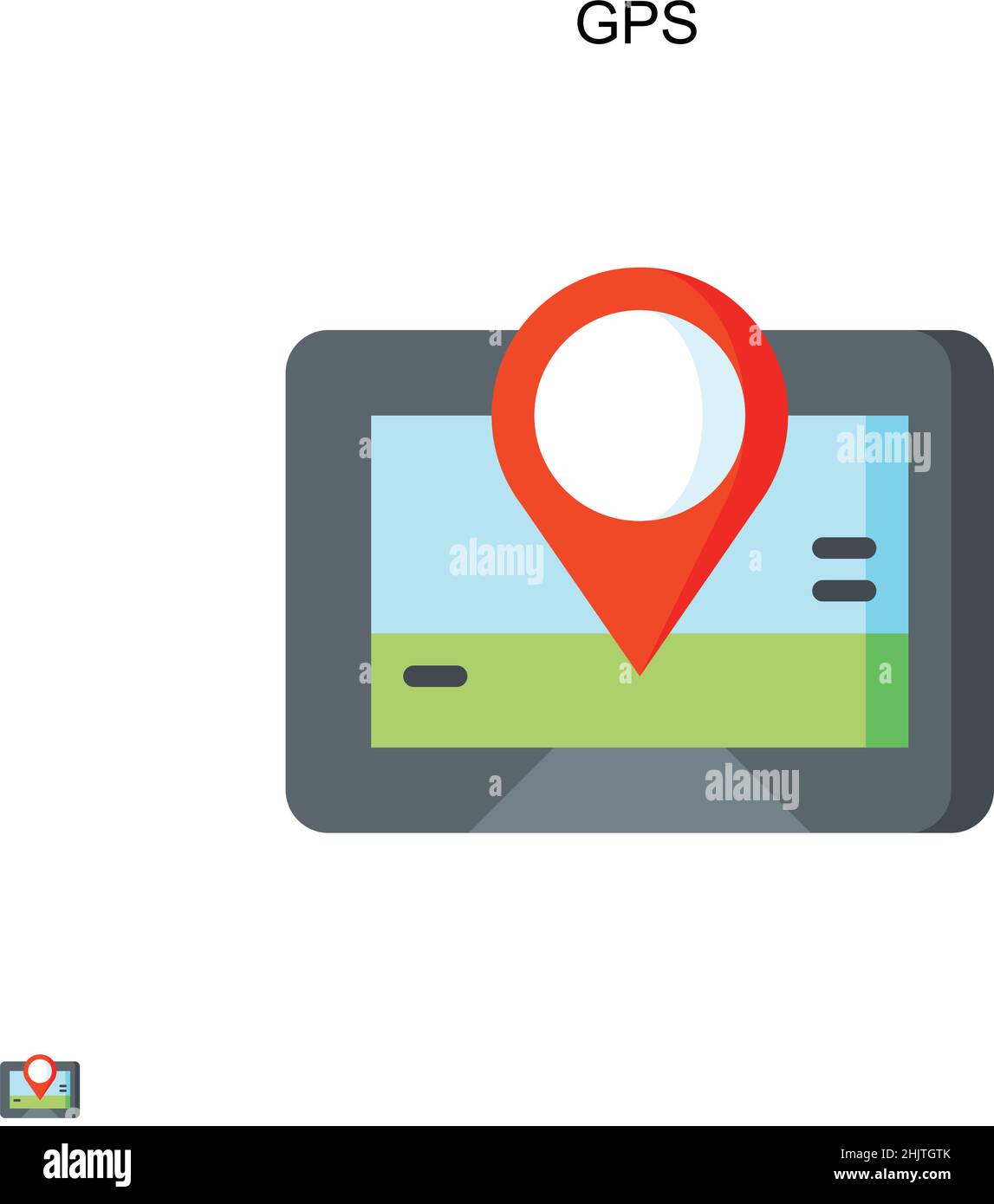 Car phone map Stock Vector Images - Alamy