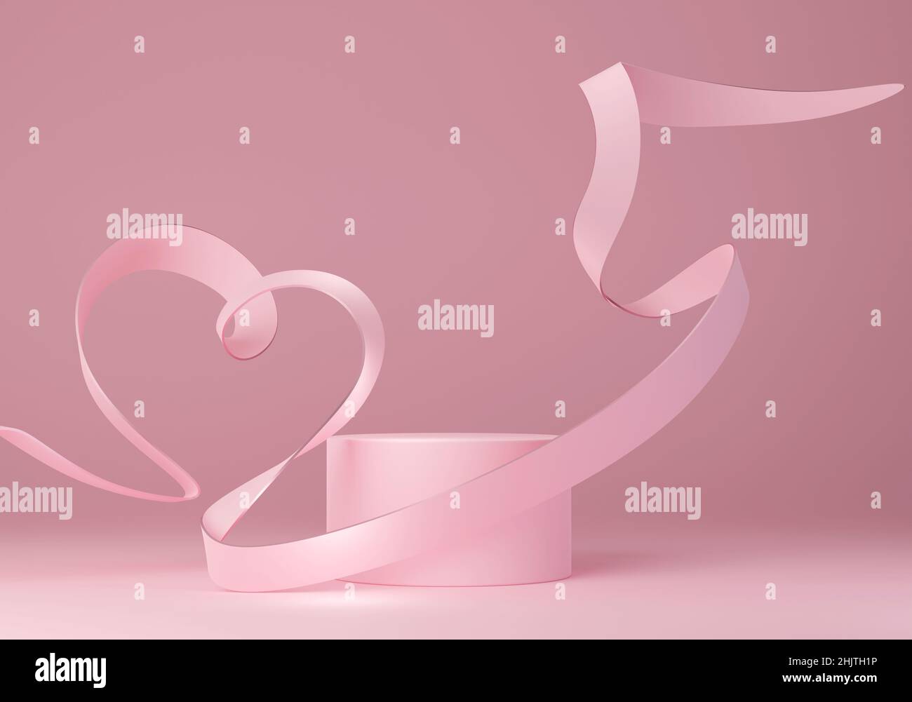 Pink product display podium on pink background Stock Photo - Alamy Pink product display podium on pink background Stock Photo - Alamy