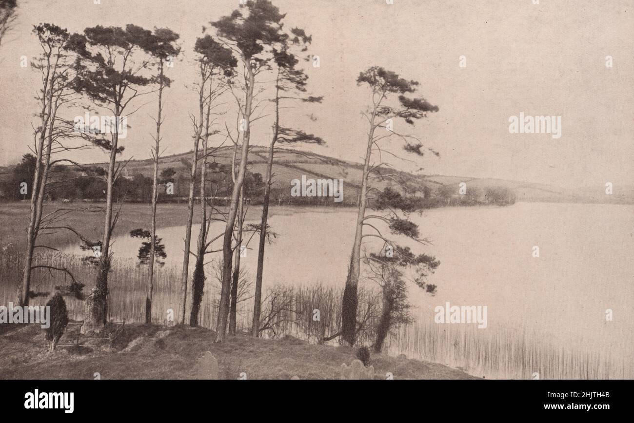 Loughinisland Lake, Downpatrick. County Down (1913 Stock Photo - Alamy