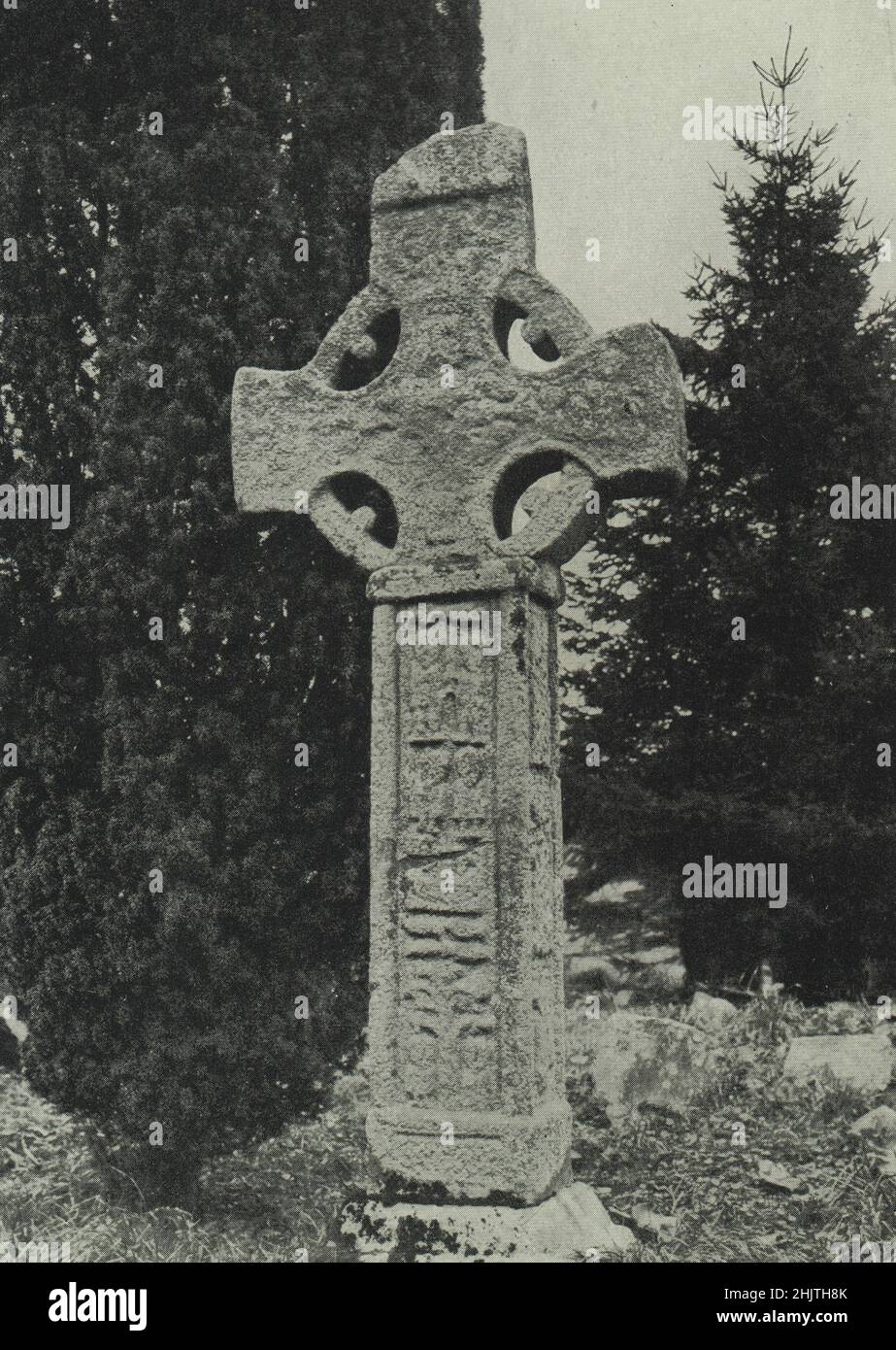Ancient Celtic Cross at Donaghmore. County Down (1913 Stock Photo - Alamy