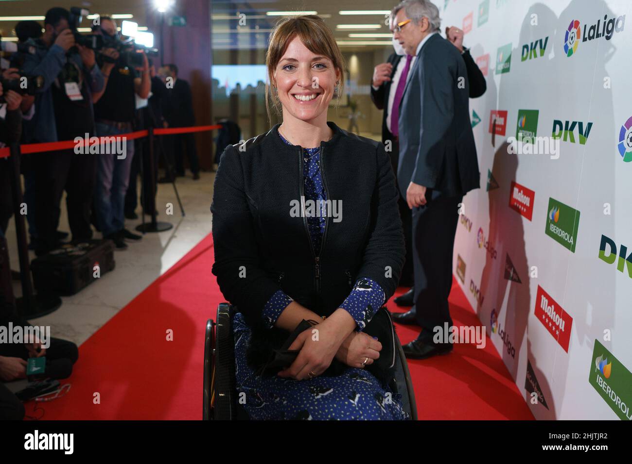 Madrid, Spain. 31st Jan, 2022. Eva Moral seen during the celebration of ...