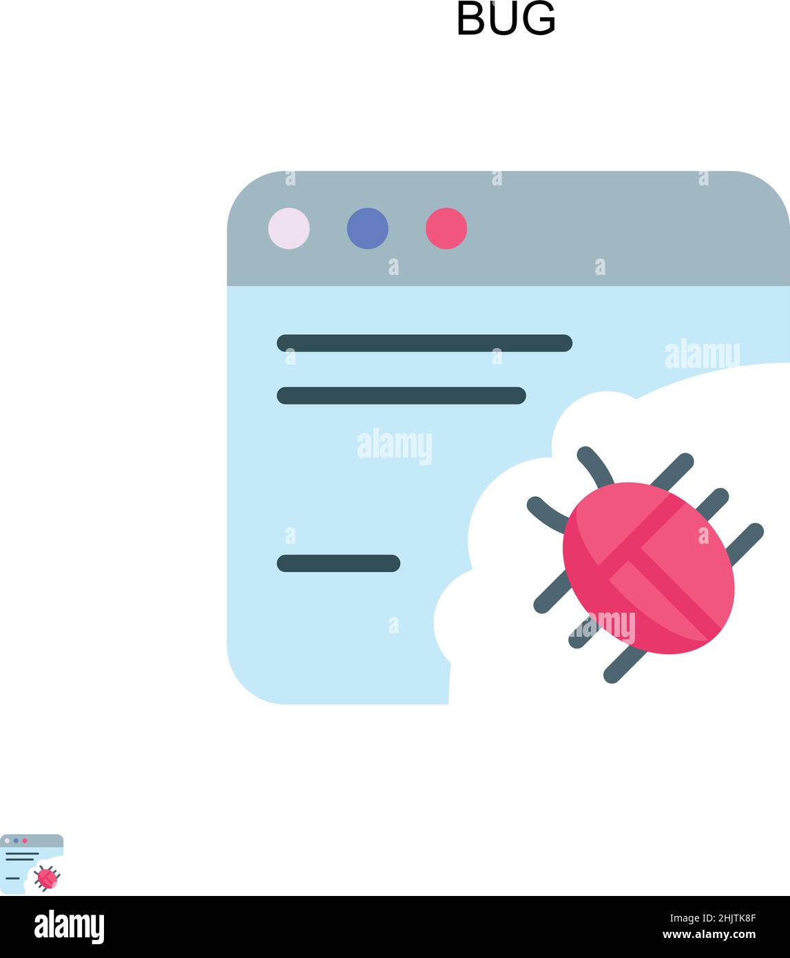 Set funny cartoon bugs hi-res stock photography and images - Alamy