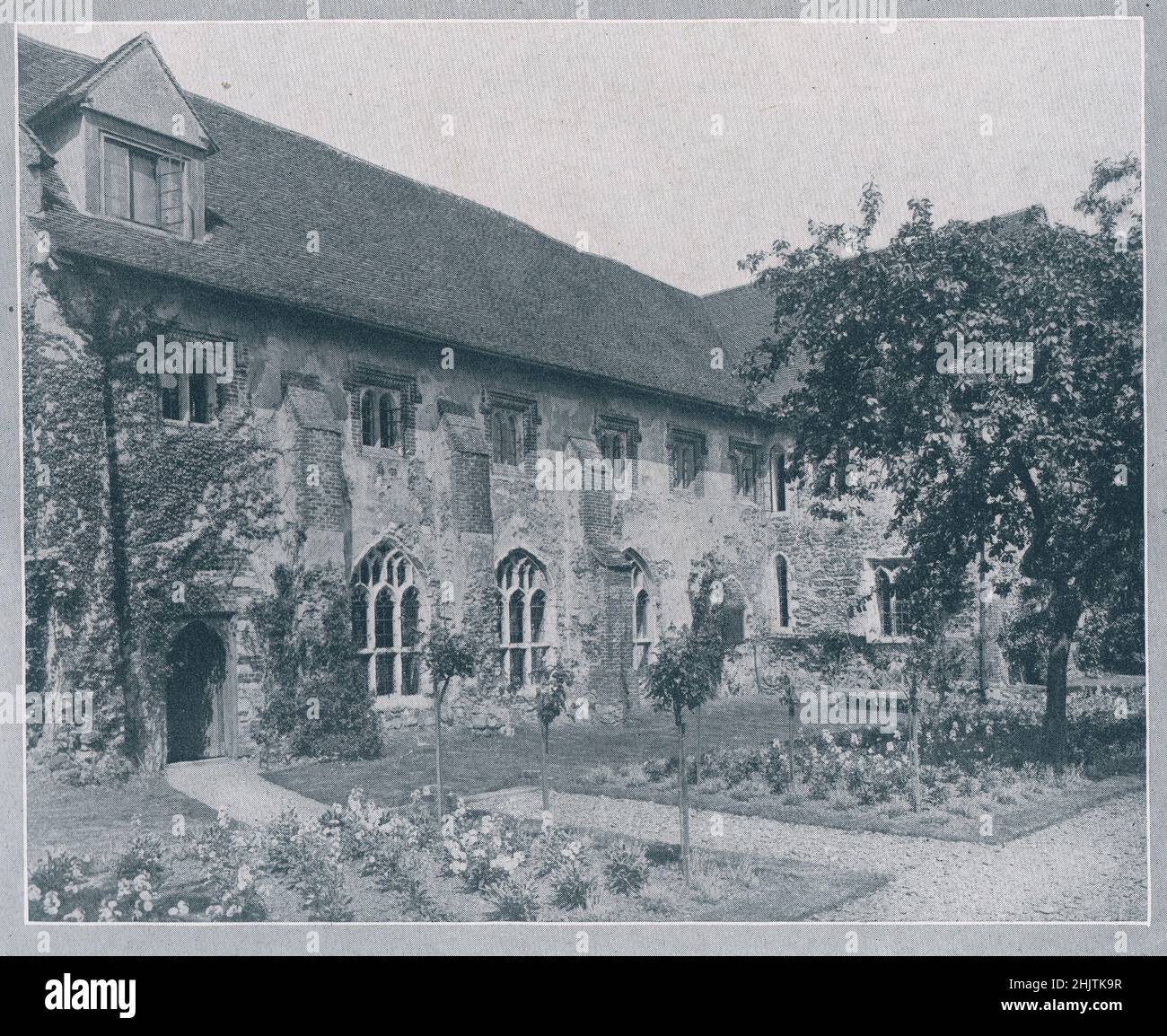 The East Front, Beeleigh Abbey. Essex (1913 Stock Photo - Alamy