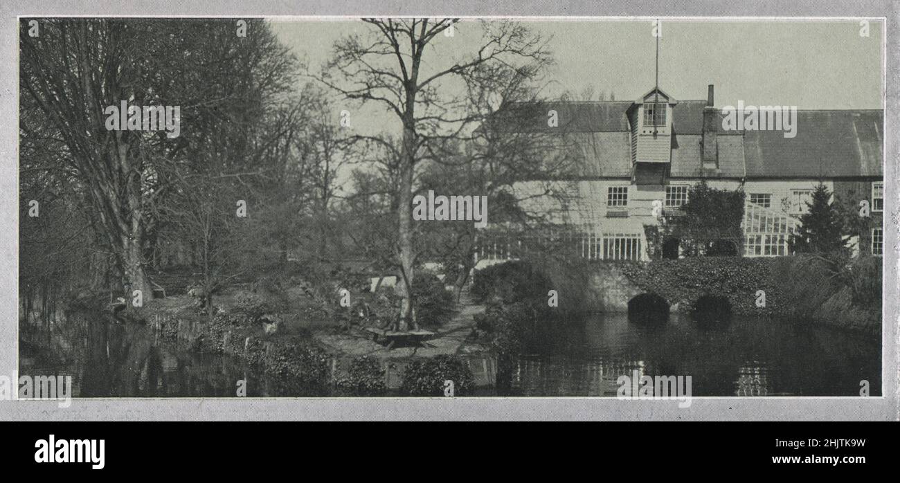 The Old Mill House, Maldon. Essex (1913 Stock Photo - Alamy