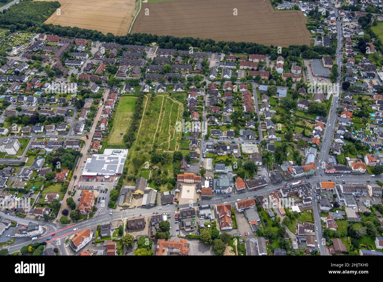 Rewe supermarket with solar roof hi-res stock photography and images ...