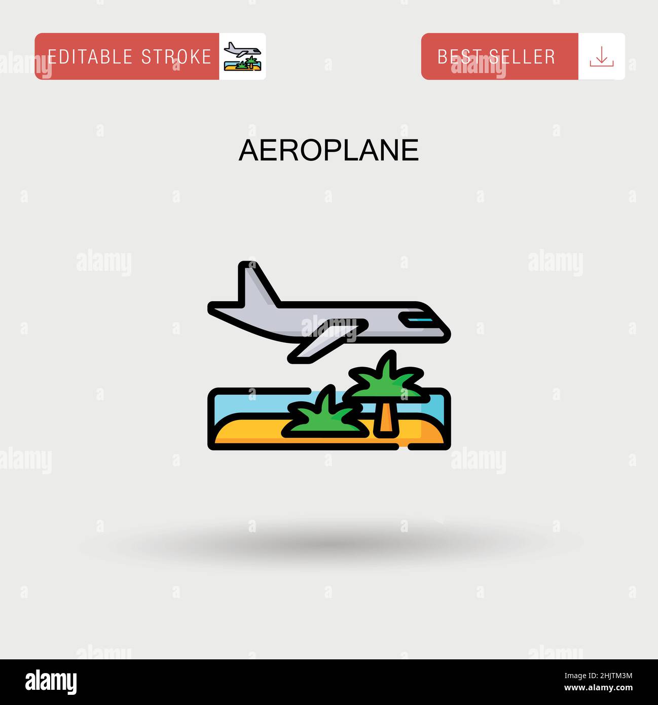 Aeroplane Stock Vector Images - Alamy