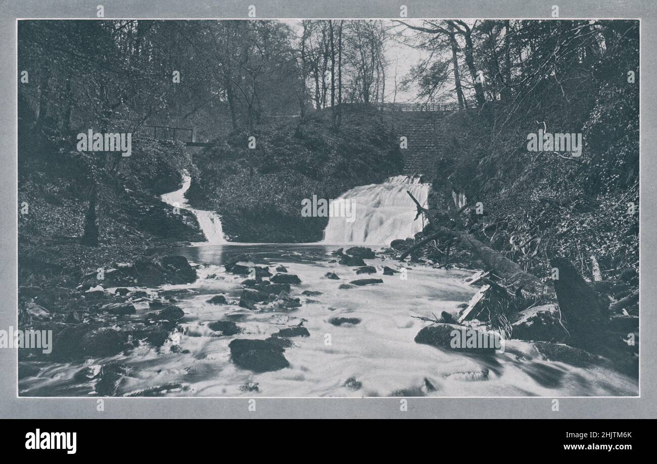 On the Glamis Burn. Forfarshire (1913 Stock Photo - Alamy