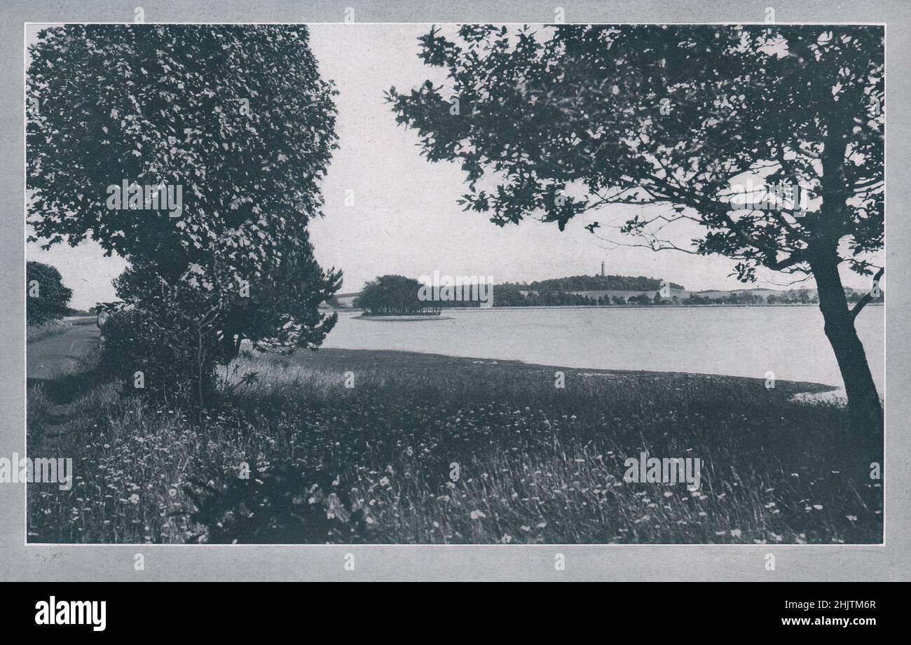 In the Grounds, Monikie. Forfarshire (1913 Stock Photo - Alamy