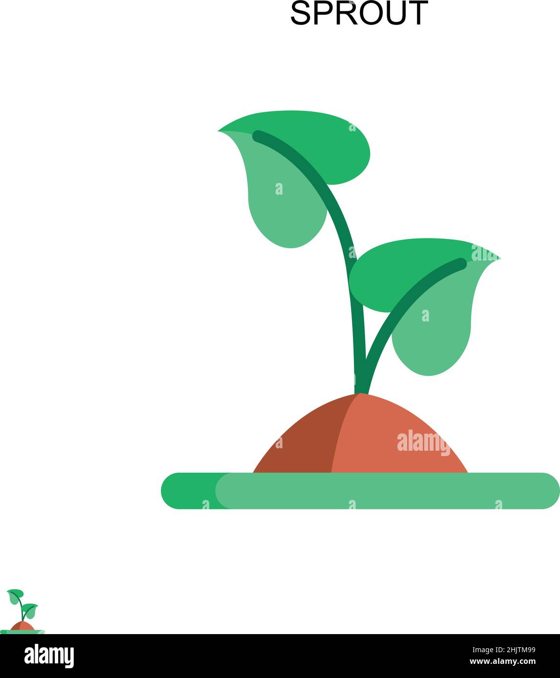 Spring cabbage plant Stock Vector Images - Alamy