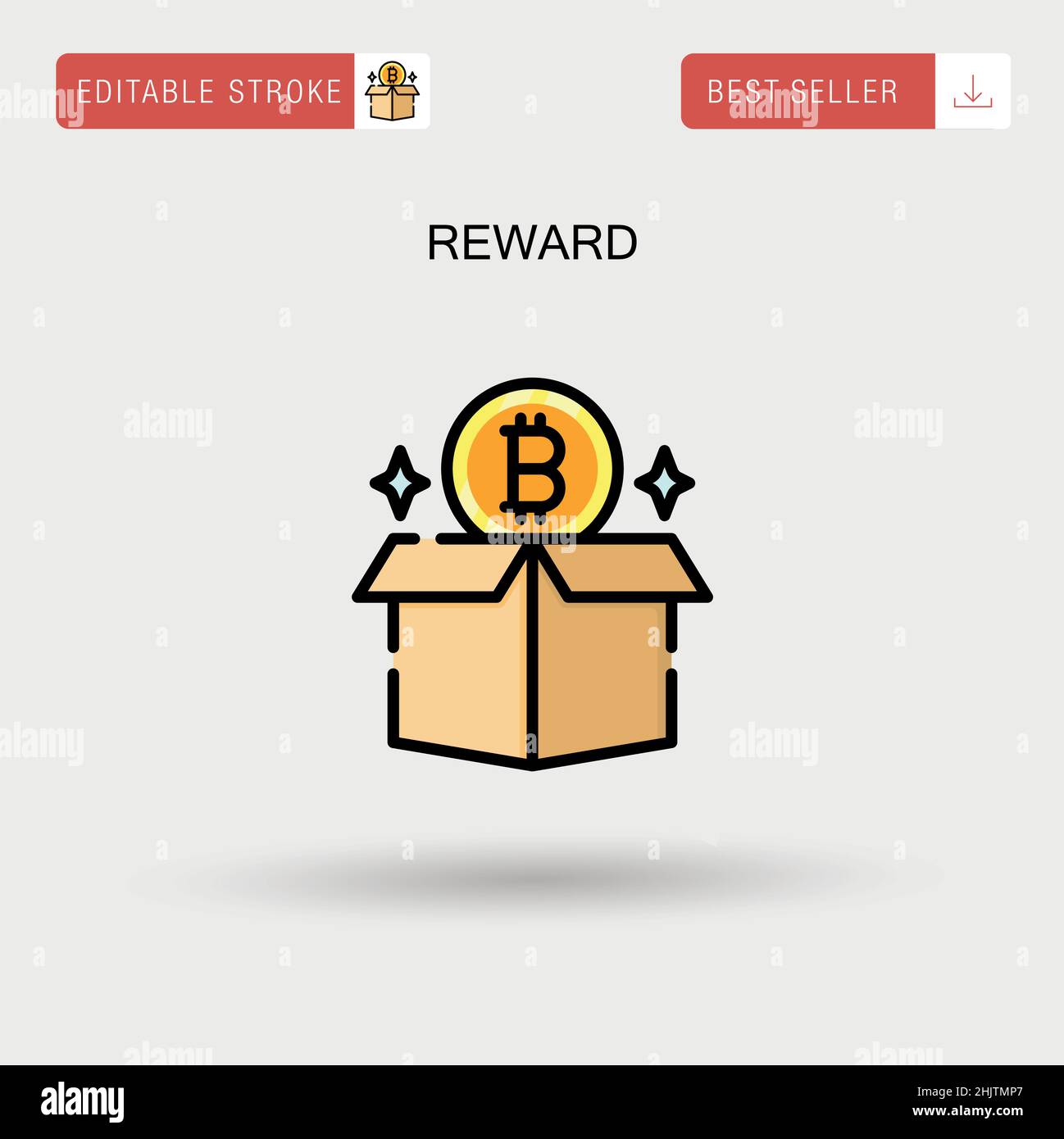 Reward icon hi-res stock photography and images - Alamy