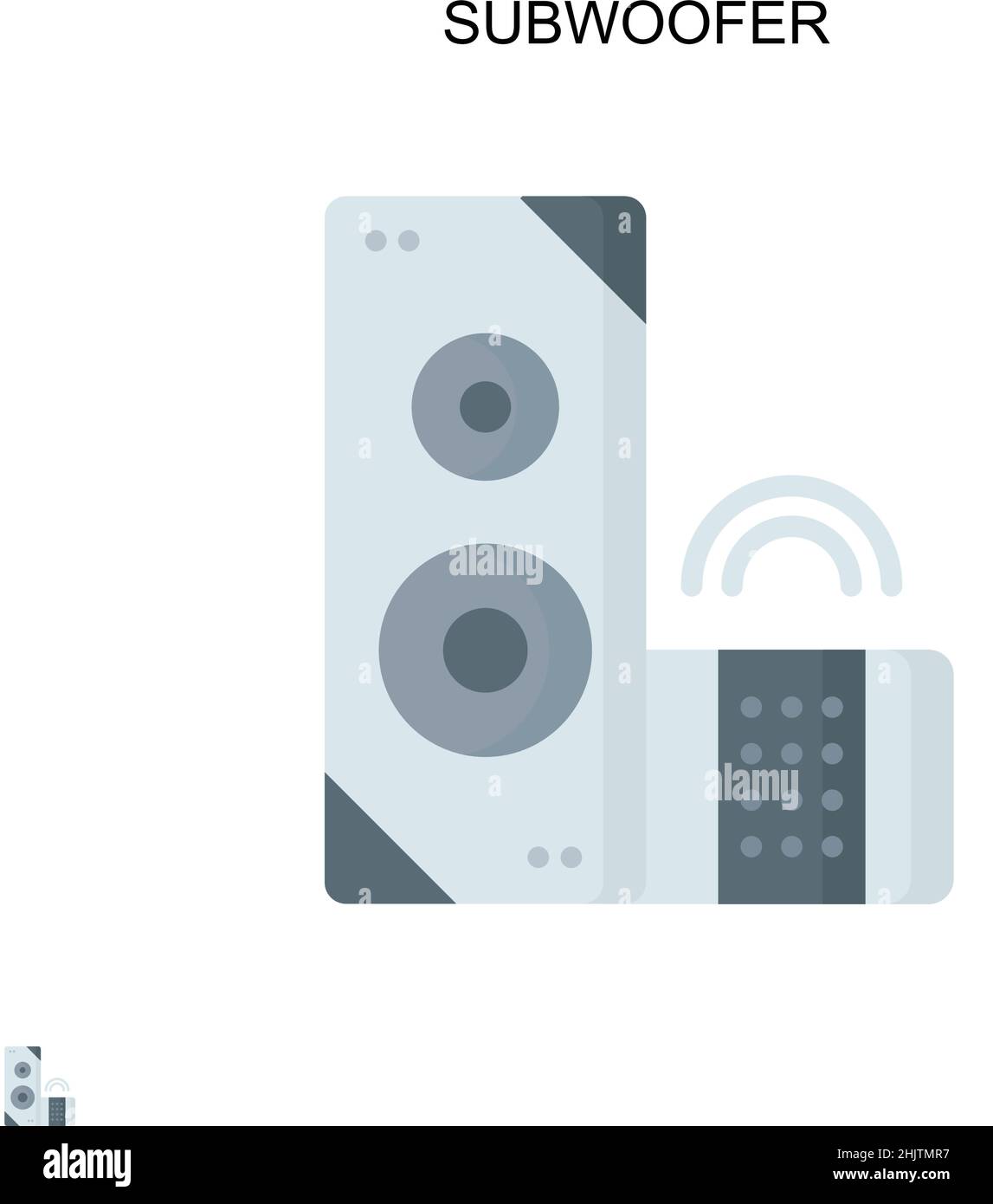 Mobile subwoofer Stock Vector Images - Alamy