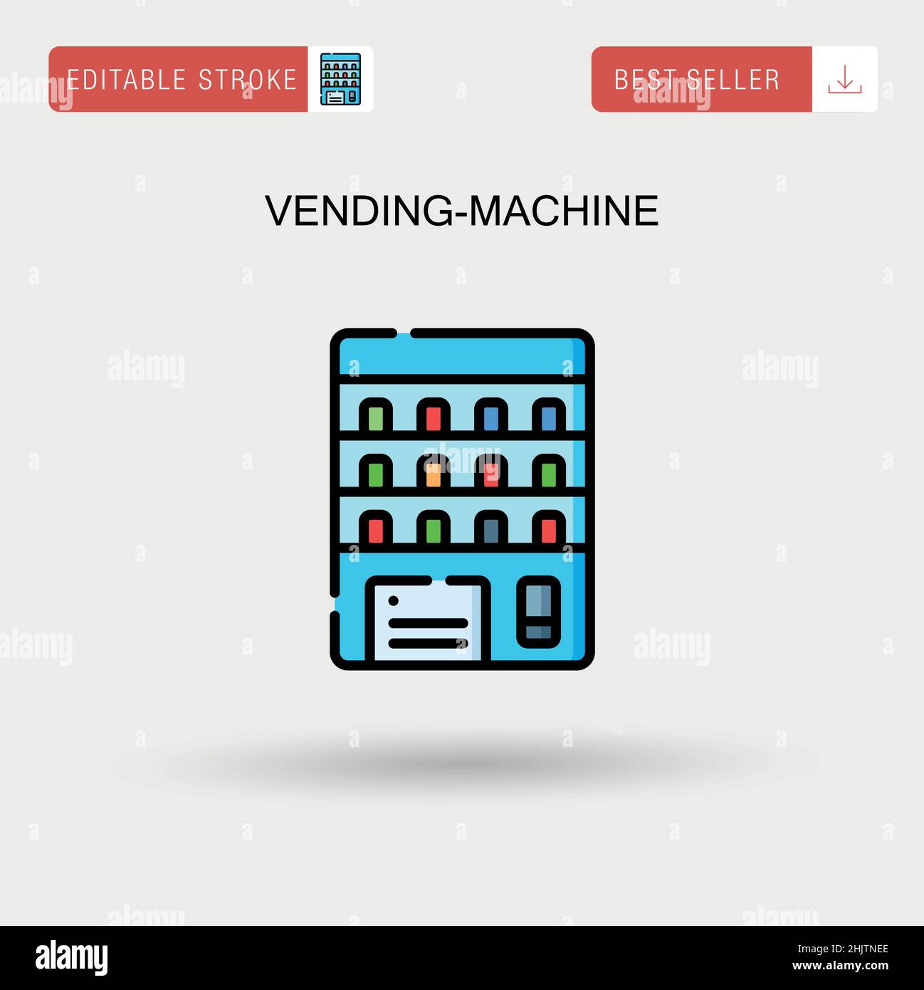 Vending machine snack drink Stock Vector Images - Alamy