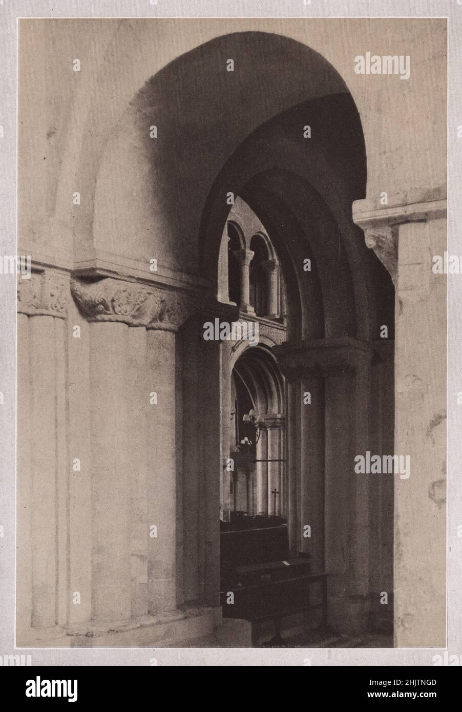 Christchurch priory interior hi-res stock photography and images - Alamy