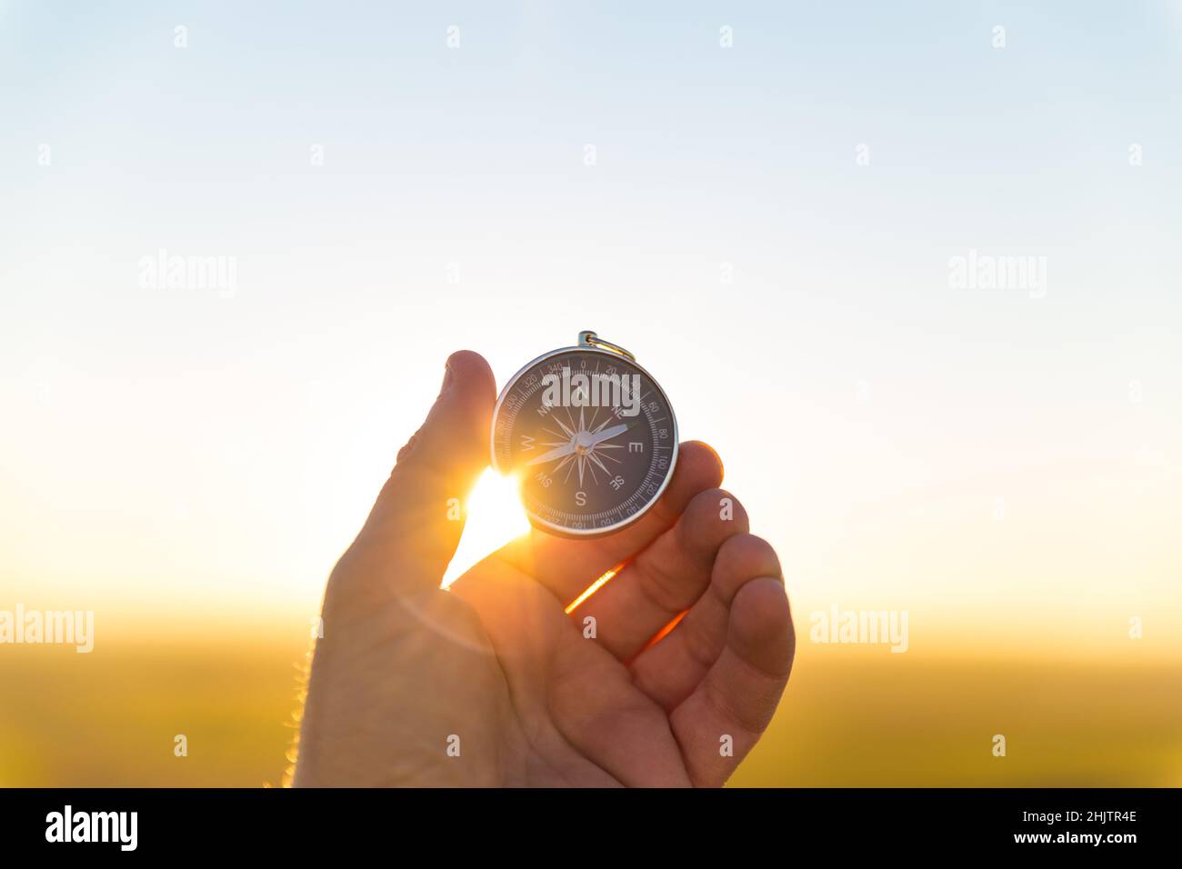 Hand guiding hi-res stock photography and images - Alamy