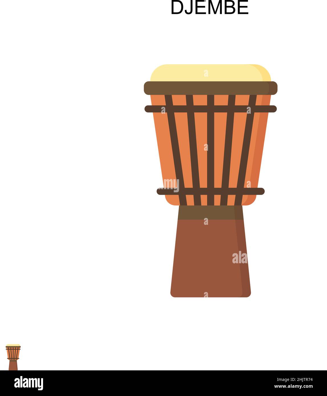 African tribal drum playing Stock Vector Images - Alamy