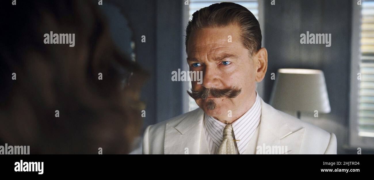 DEATH ON THE NILE, Kenneth Branagh as Hercule Poirot, 2022. © 20th ...