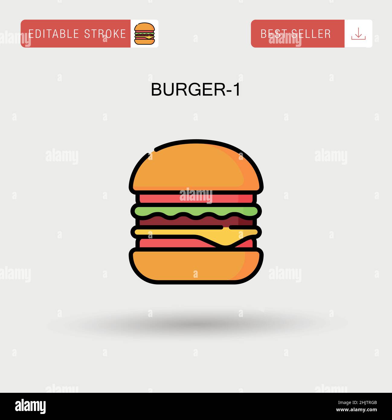 Simple line art cheese Stock Vector Images - Alamy