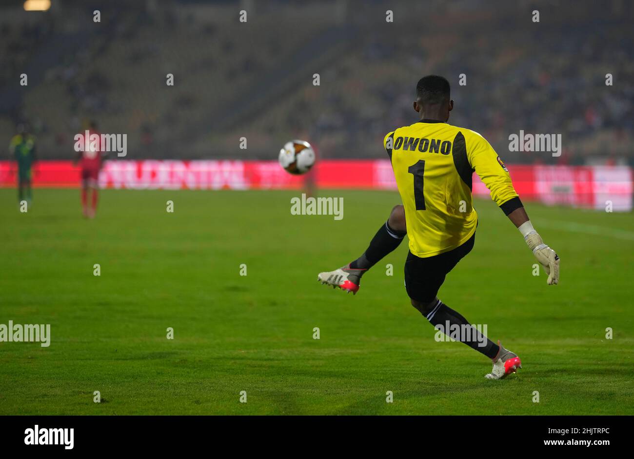 Yaounde, Cameroon, January, 30, 2022: JesÃºs Owono of Equatorial Guinea ...