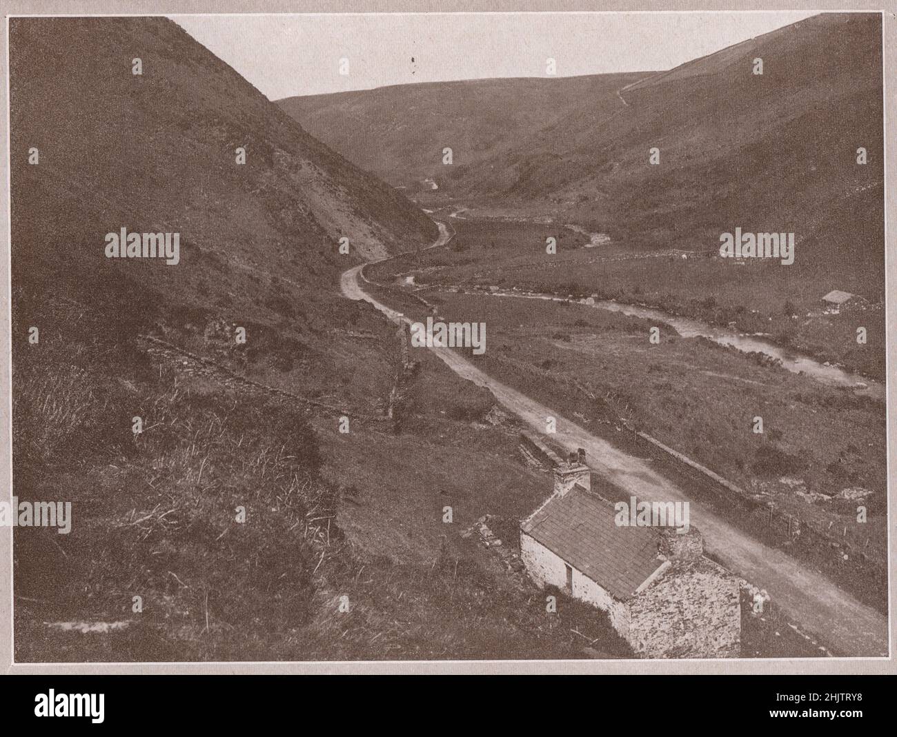 The Pass, Sulby. Isle of Man (1913 Stock Photo - Alamy