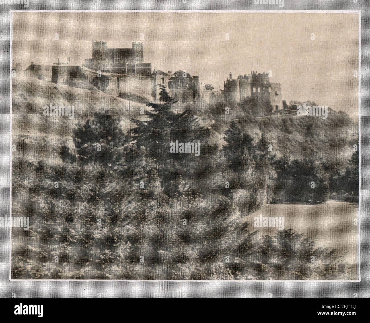 Dover Castle. Kent (1913 Stock Photo - Alamy