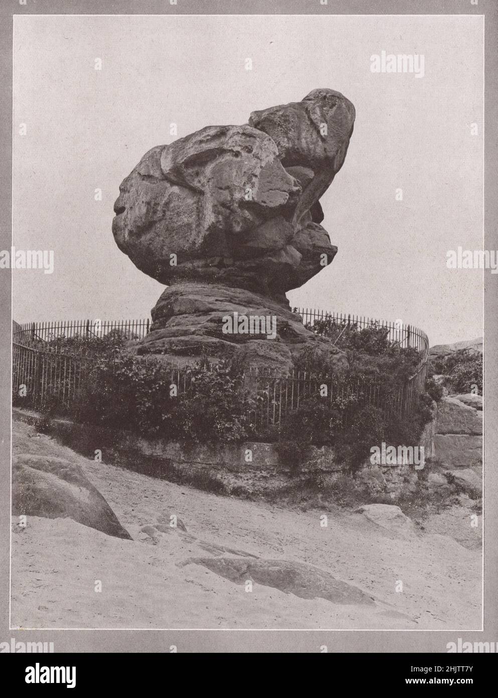 The Toad Rock, Tunbridge Wells. Kent (1913 Stock Photo - Alamy
