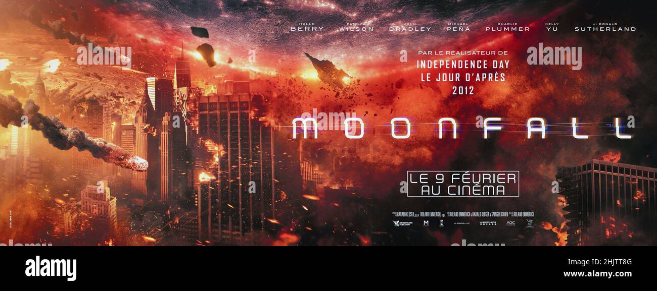 MOONFALL, French language banner poster, 2022. © Lionsgate / Courtesy ...