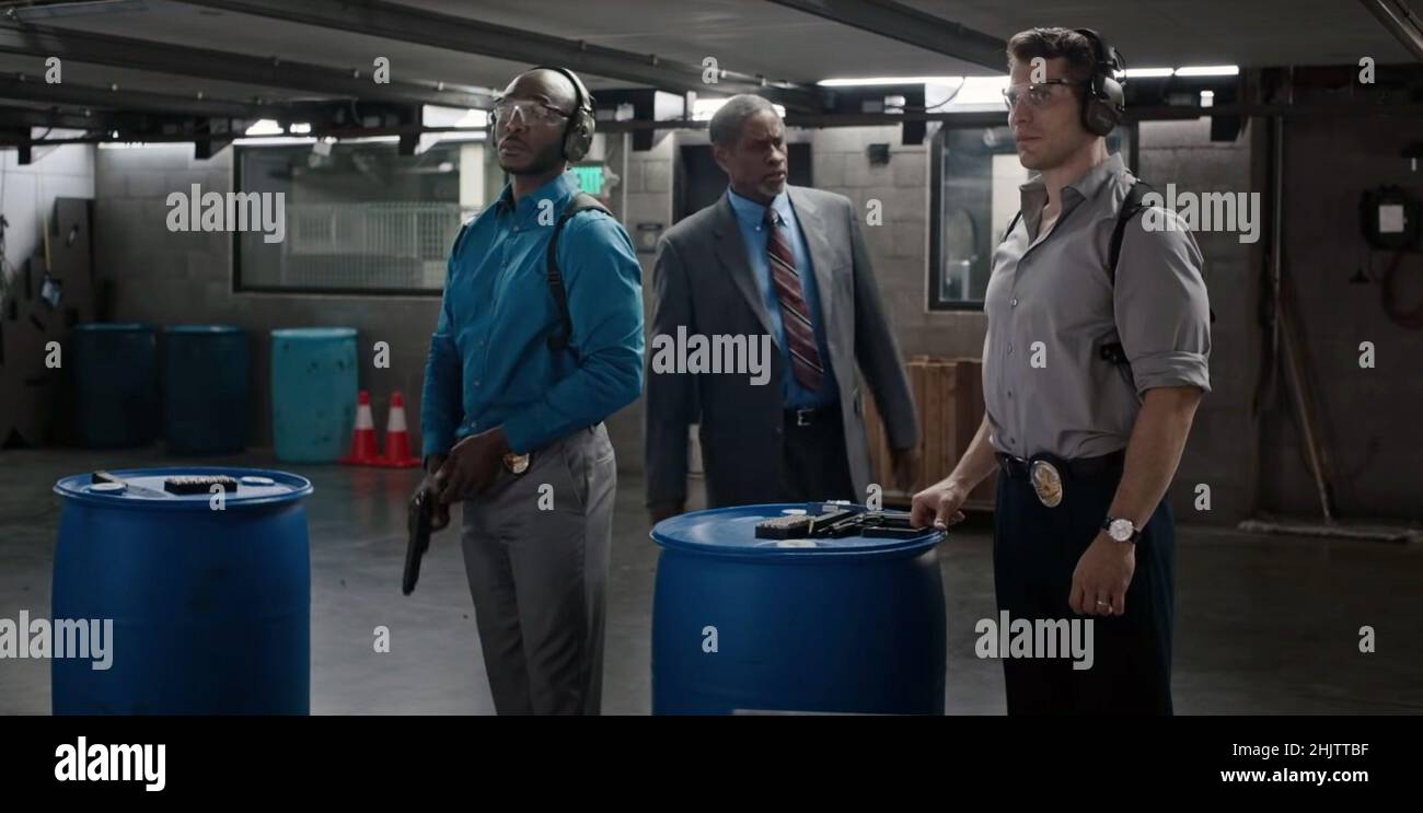 NIGHTSHADE, from left: B.J. Britt, Tim Russ, Lou Ferrigno Jr., 2022 ...