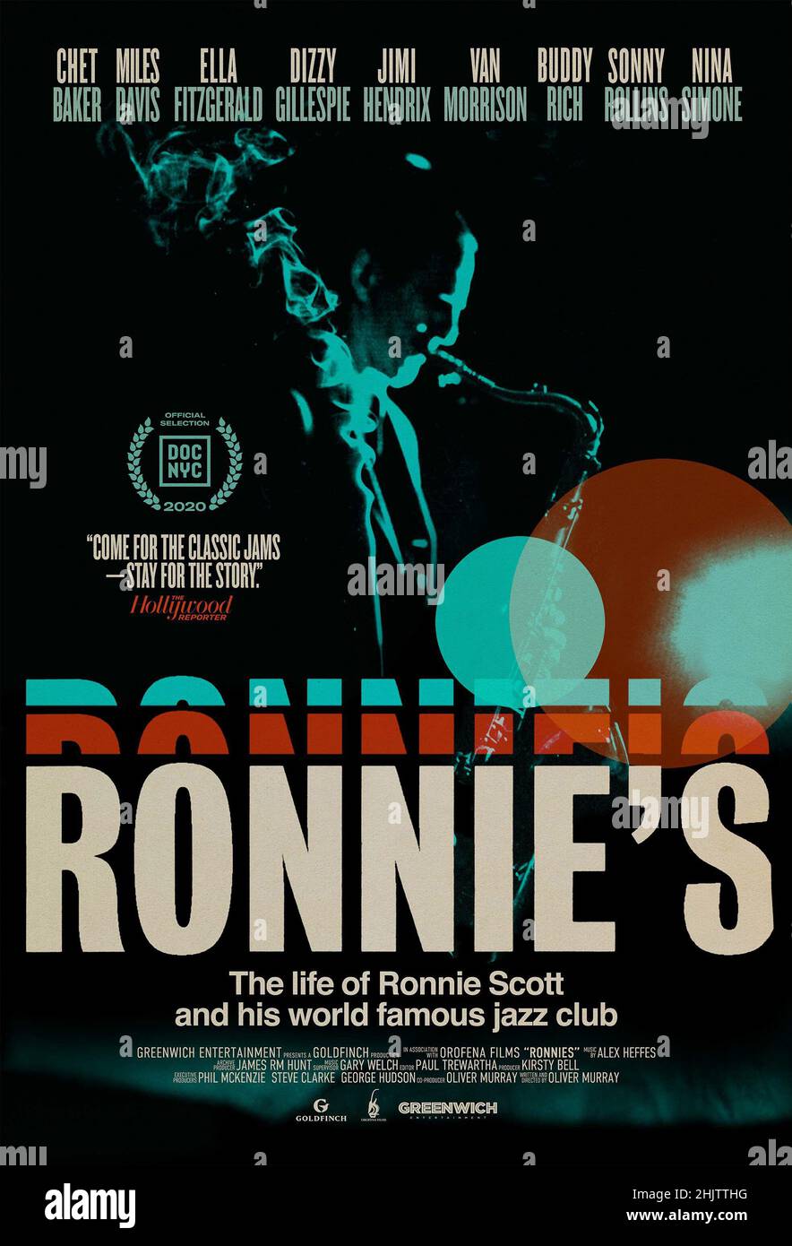 RONNIE'S, poster, Ronnie Scott, 2020. © Greenwich Entertainment ...