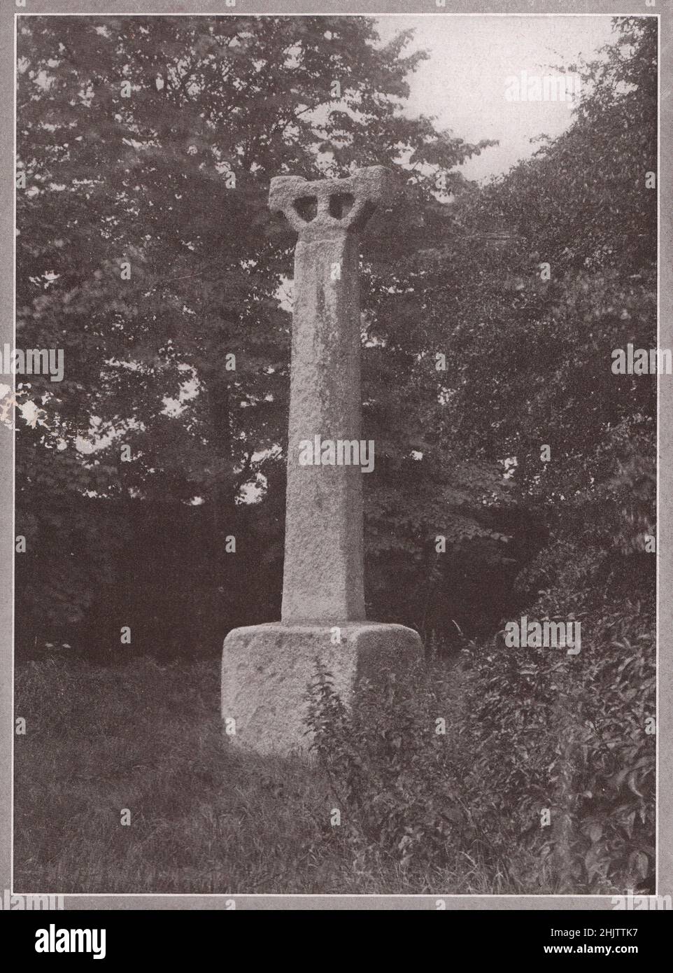 Ancient Cross at Kildare. County Kildare (1913 Stock Photo - Alamy