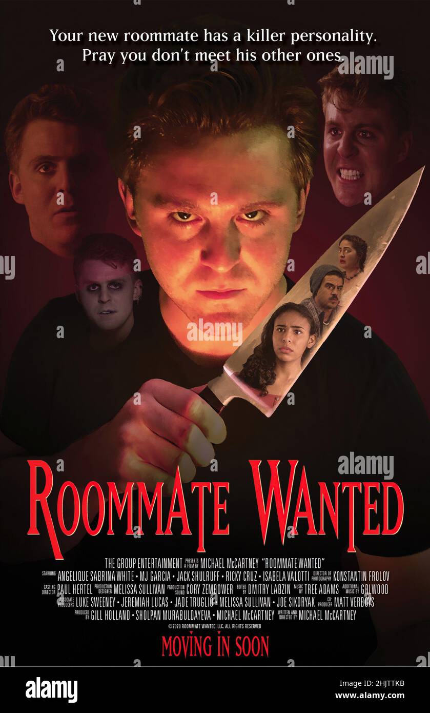 ROOMMATE WANTED, advance poster, center & floating heads: Jack Shulruff ...