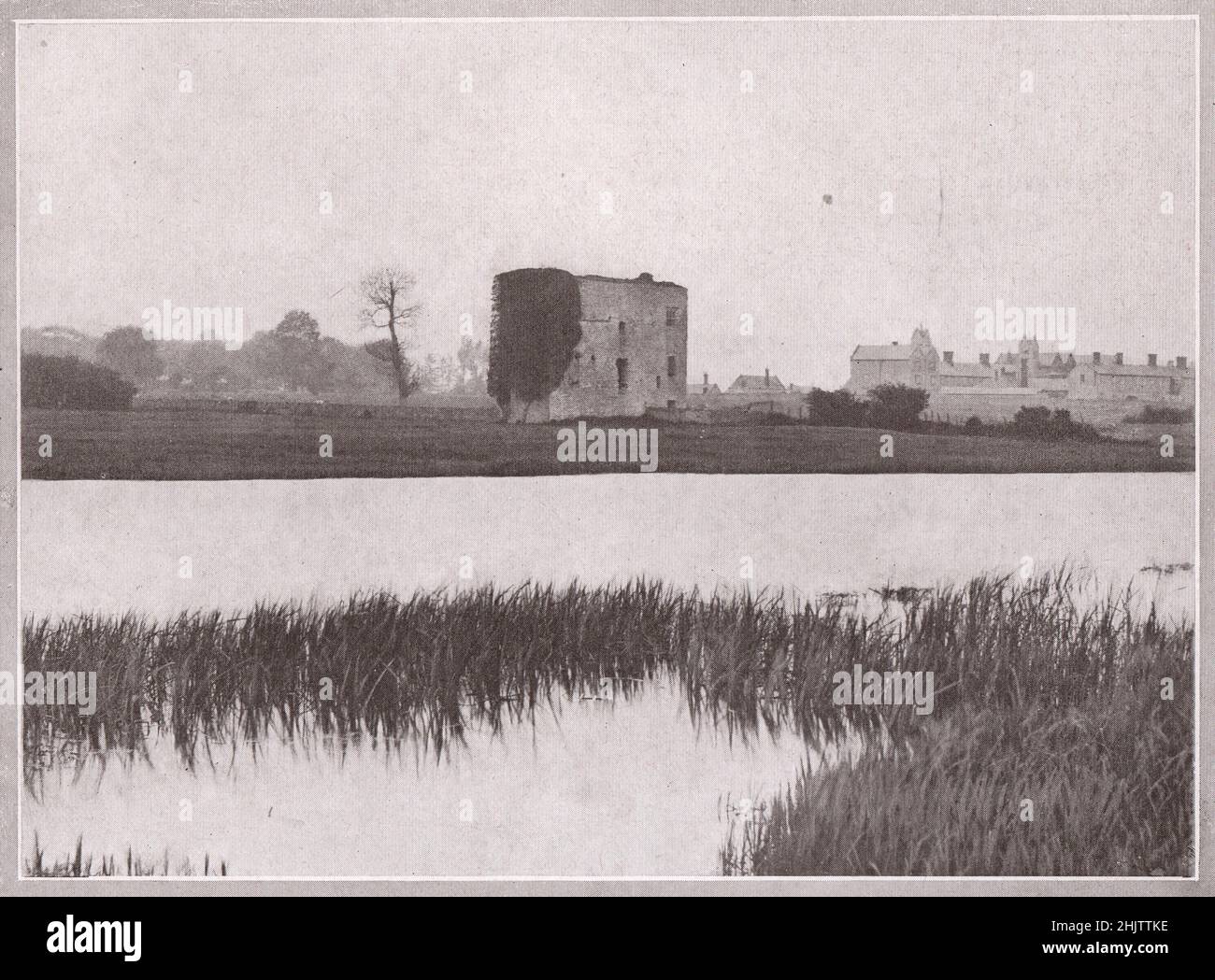 Woodstock Castle, Athy. County Kildare (1913 Stock Photo - Alamy