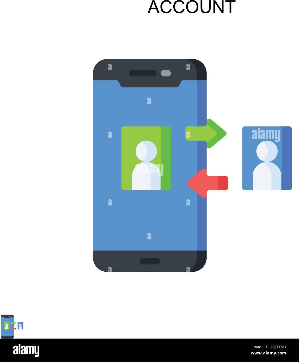 Account icon hi-res stock photography and images - Alamy