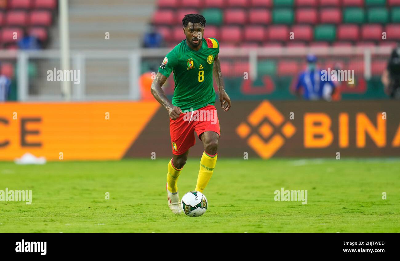 Yaoundé, Cameroon, January, 9, 2022: André-Frank Zambo Anguissa of ...