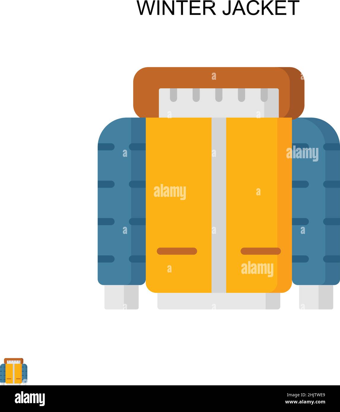 Man white jacket Stock Vector Images - Alamy