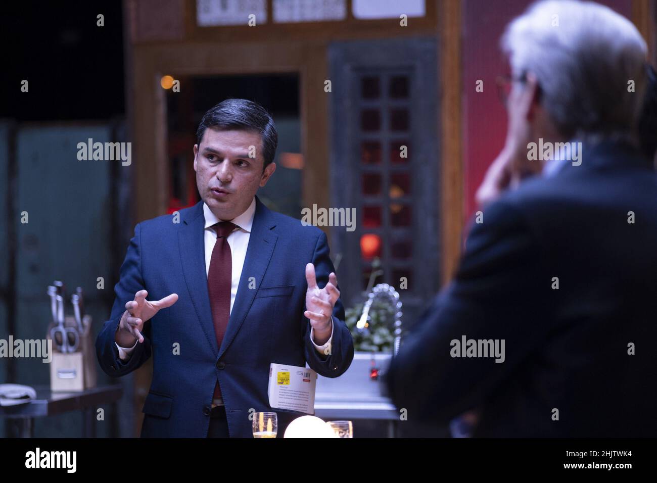 PAN Y CIRCO, from left: Zoe Robledo, Julio Frenk, Access to healthcare ...