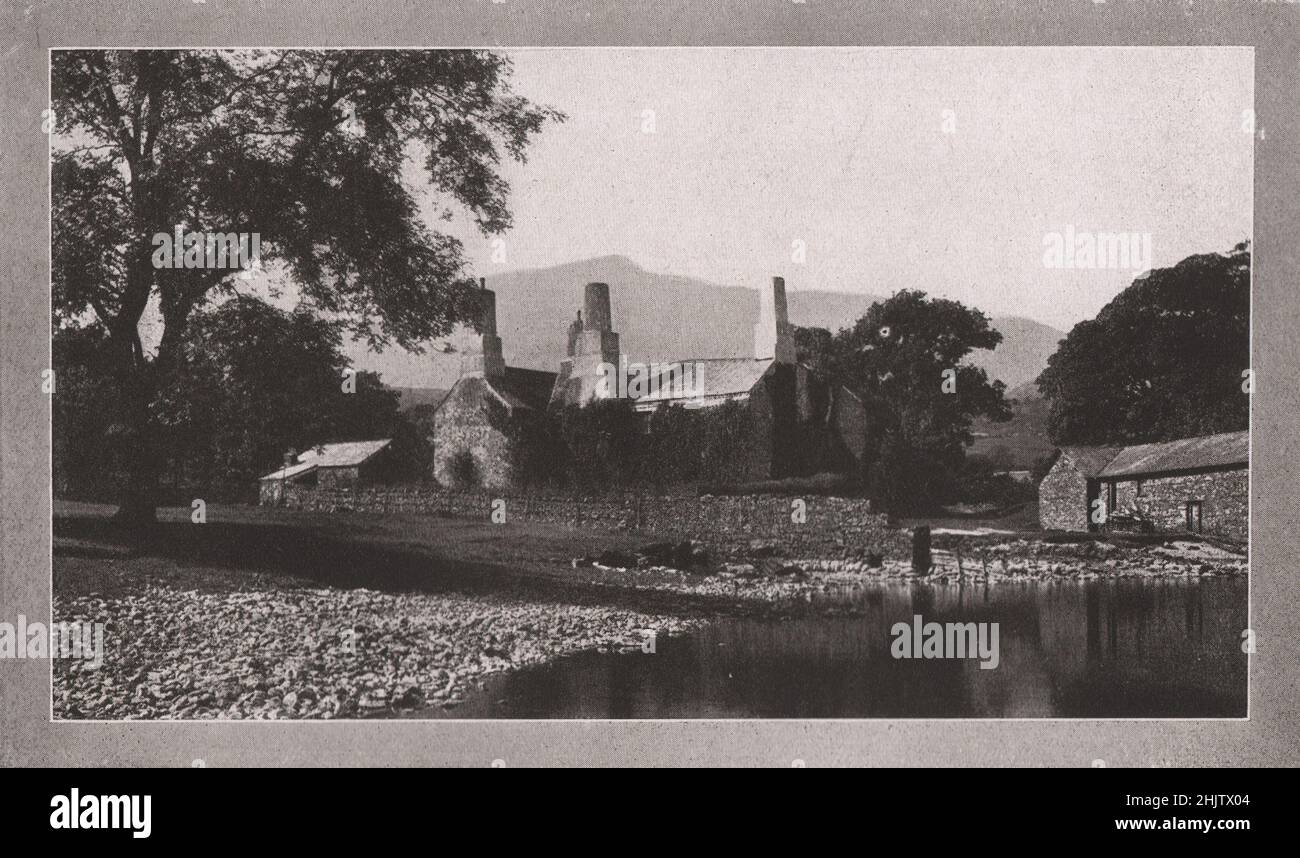 Old Hall, Coniston. Lancashire (1913 Stock Photo - Alamy