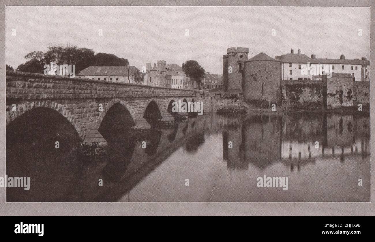 Thomond Bridge, Limerick. County Limerick (1913 Stock Photo - Alamy