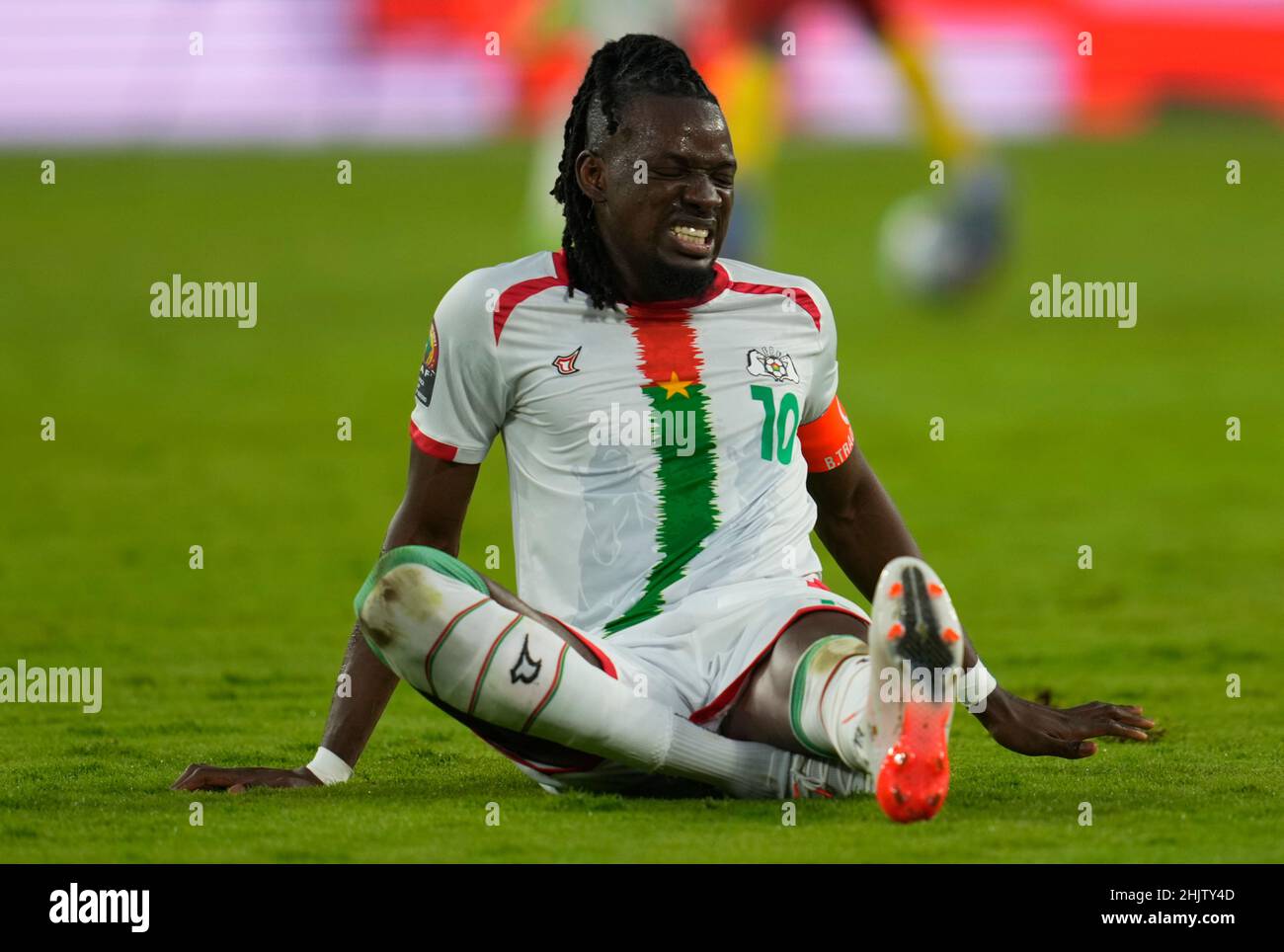 Yaoundé, Cameroon, January, 9, 2022: Bertrand Traoré of Burkina Faso ...